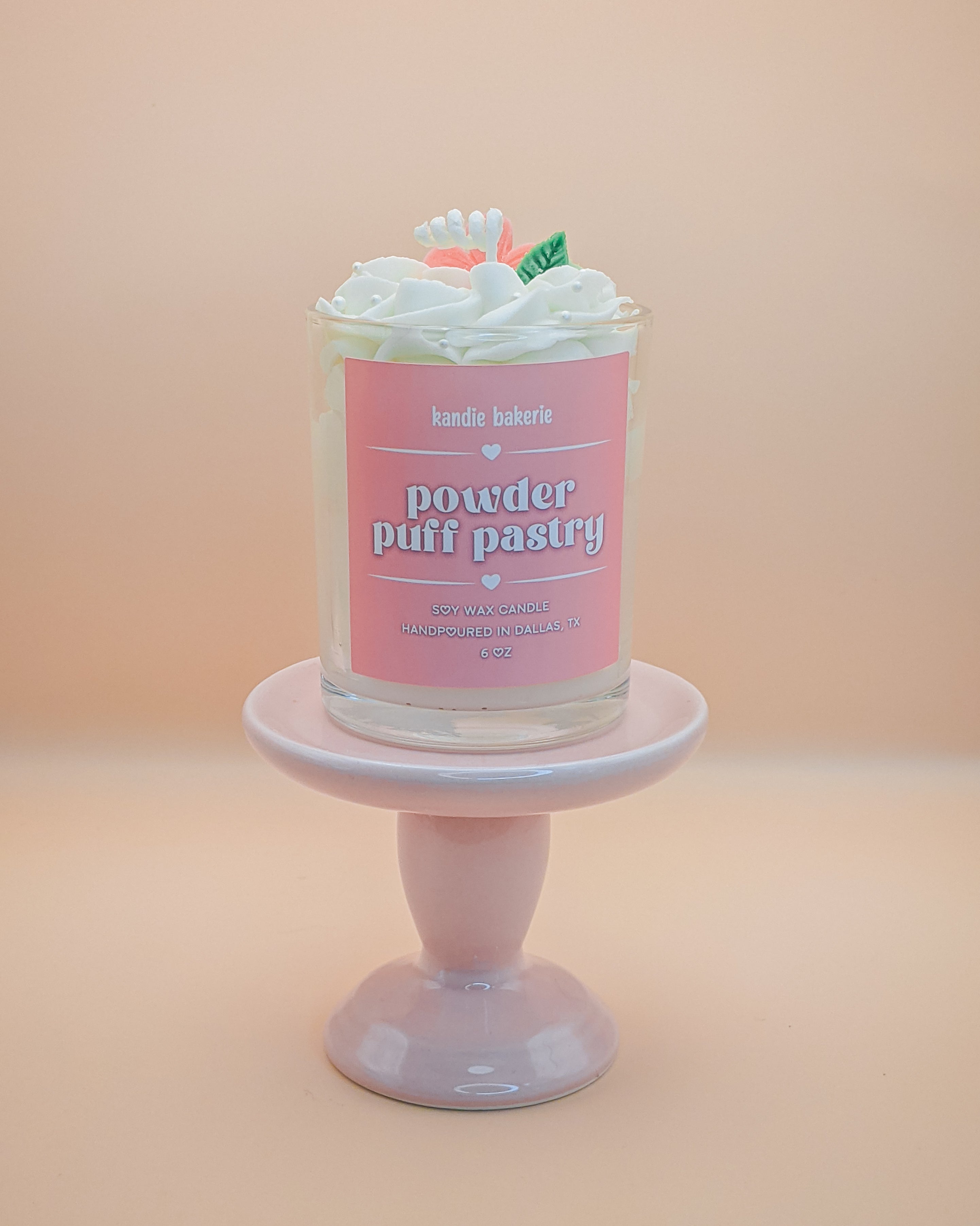 Powder Puff Pastry Candle – Kandie Bakerie